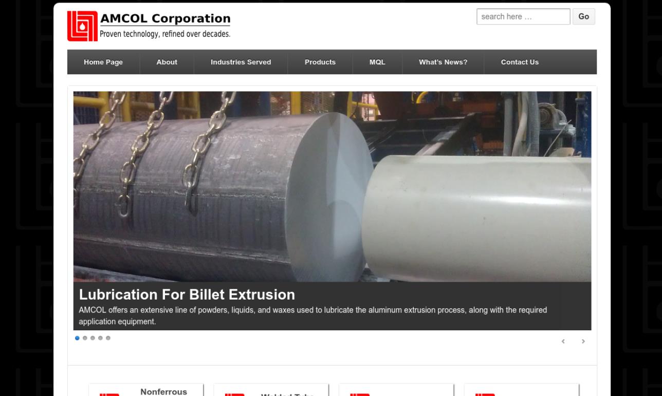 Amcol Corporation | Lubricating Systems